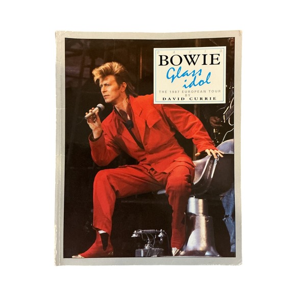 Omnibus Press | Accents | David Bowie Glass Idol 987 European Tour Book ...